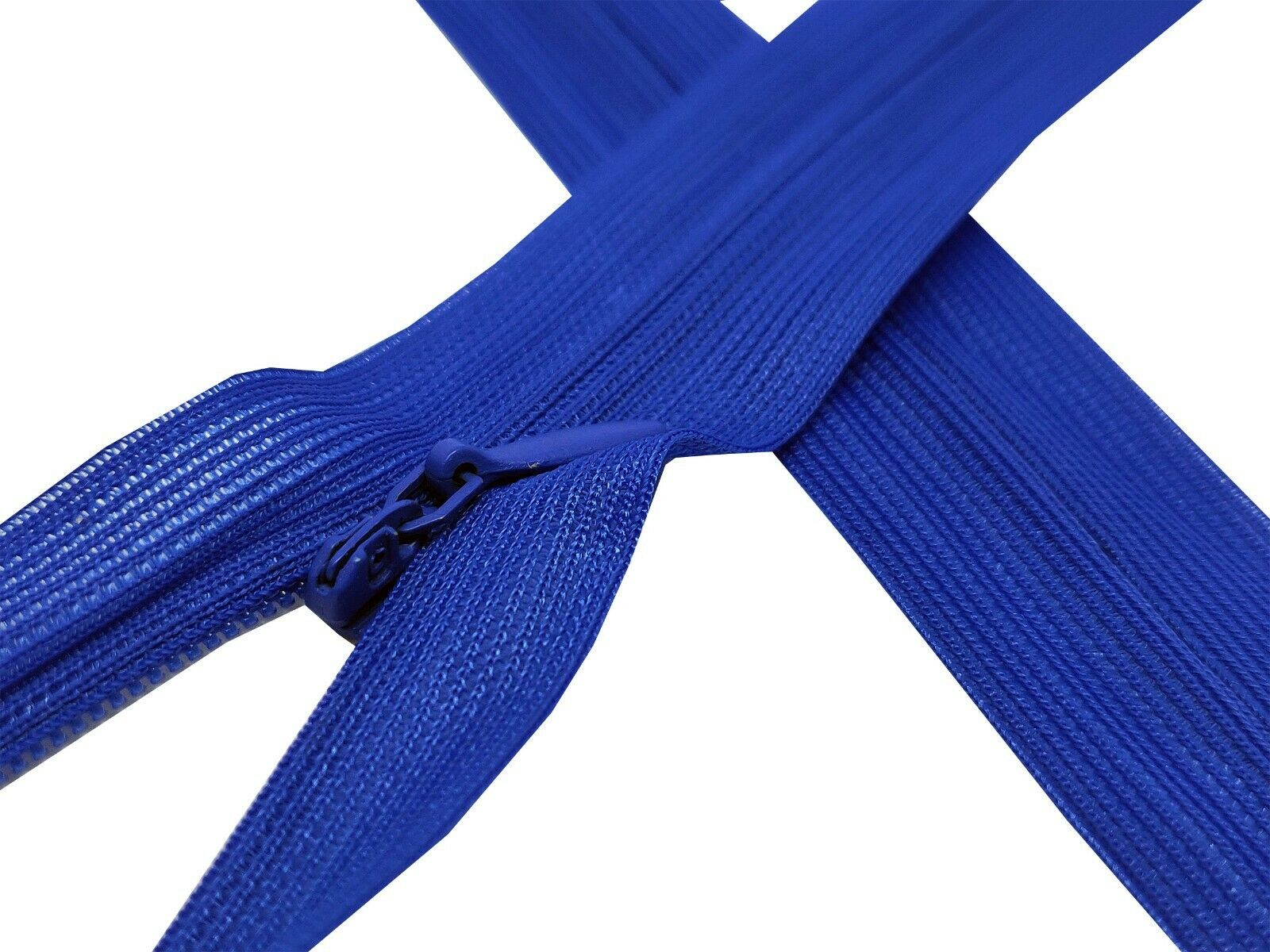 Invisible Zip Royal Blue Closed End #3 | Dev Zip and Bobs
